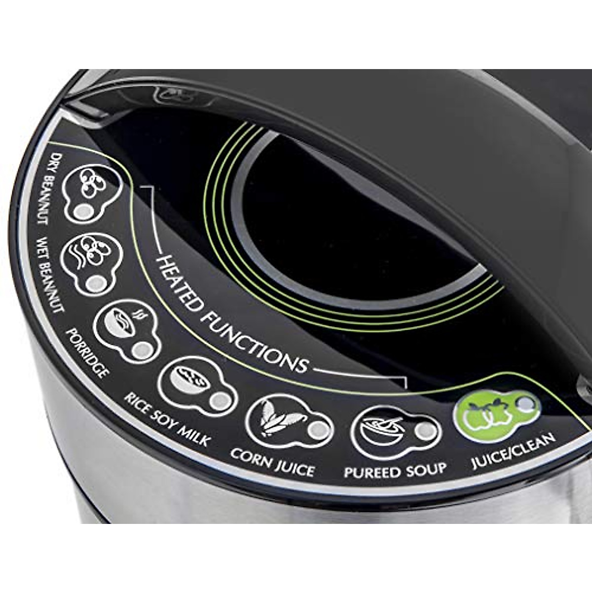 Idavee Brand - IAE15-1.9 Liter Automatic Hot Soy Milk (Almond, Rice, Quinoa Milk) Soup, Porridge & Cold Juice Maker - 2 Layer Stainless Steel - Recipe Booklet