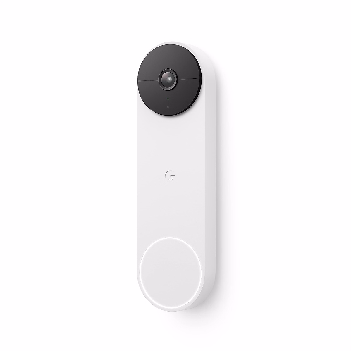 Google Nest Doorbell (Battery) Wireless Doorbell Camera - Video Doorbell - Snow