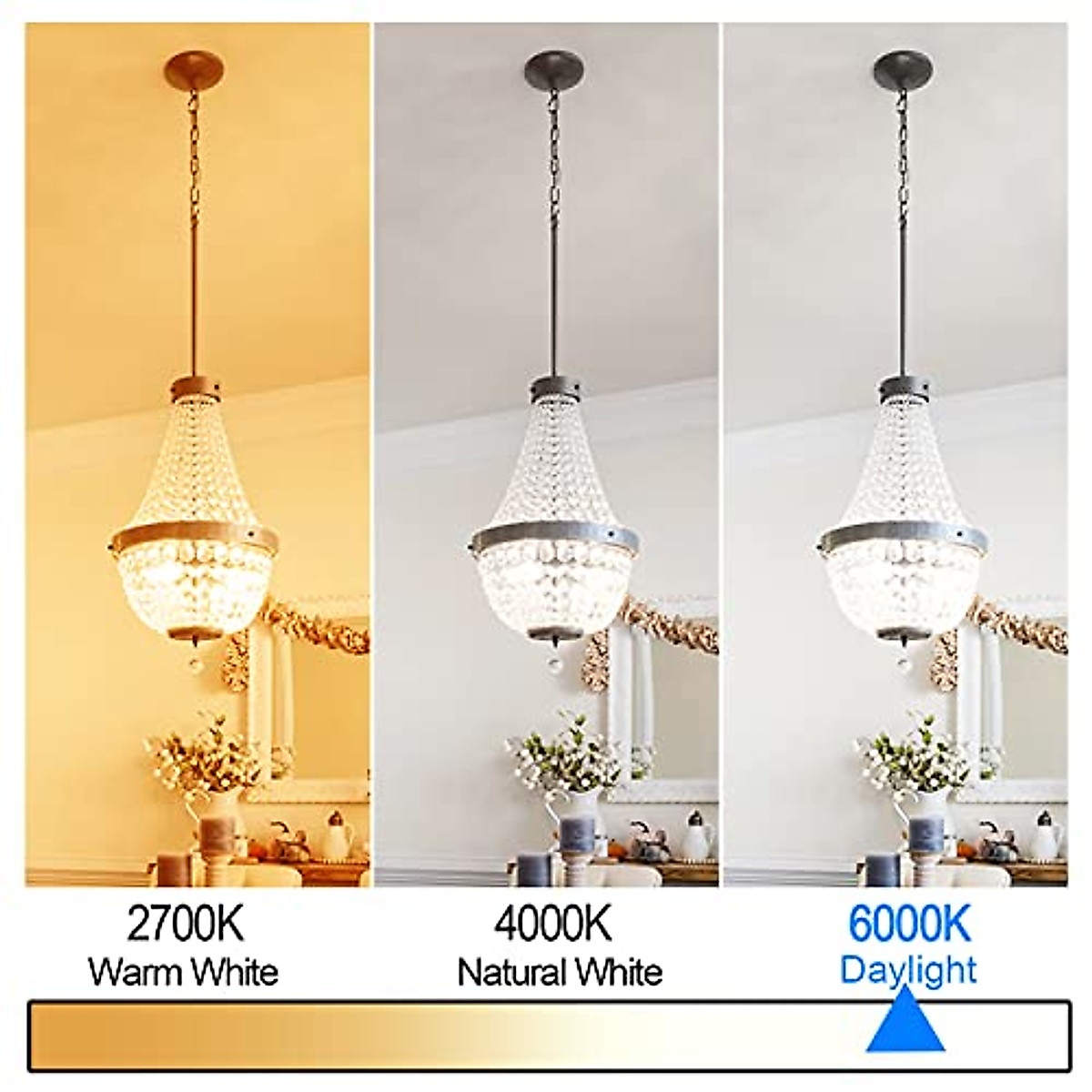 Marxlait 4 Pack G9 LED Bulb, 40 watt Halogen Replacement, Daylight White 6000K, Non-dimmable T4 LED Bulb, G9 Bi Pin Base, 120V Small Light Bulbs for Chandelier, Bathroom Vanity Light Fixture