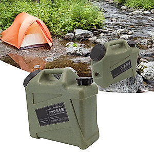 CHICIRIS Water Storage Container, Water, Camping Water Storage Carrier, Shine Trip 10L Portable Water Storage Bucket Multifunction Household Water Container with Spigot for Outdoor