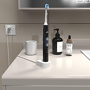 Charger Base for Philips Sonicare ProtectiveClean 5300, Charger Base for Philips Sonicare Electric Toothbrush 5100 4100 1100 2100 3100 6500 7500 HX6100/ HX6000/ HX8000/ HX9000 Waterproof Power Cord