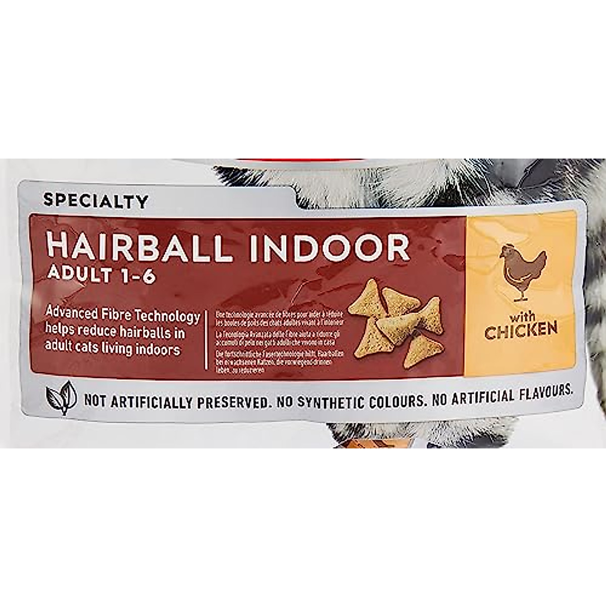 Hill's Feline Adult Indoor Cat Chicken Dry Mix 1.5 kg
