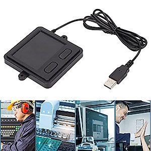 Computer Touch Pad, USB Interface Portable Practical Touchpad for Desktops for Laptops