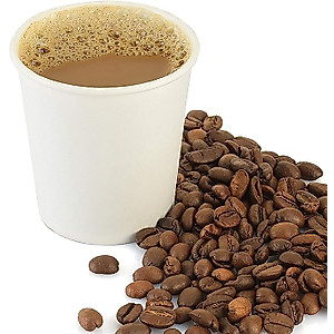 Rupert and Jeoffrey's Trading Co. Paper Cups Disposable, Hot Coffee Cups (50, 4 oz.)