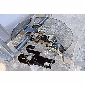 Garbage Commander Combo Hitch, Haul Pin Hitch, Handled Lawn and Garden Equipment, or Wheeled Garbage Cans
