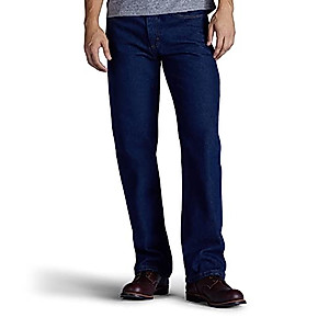 Lee Men's Regular Fit Bootcut Jean, Pepper Prewash, 38W x 36L