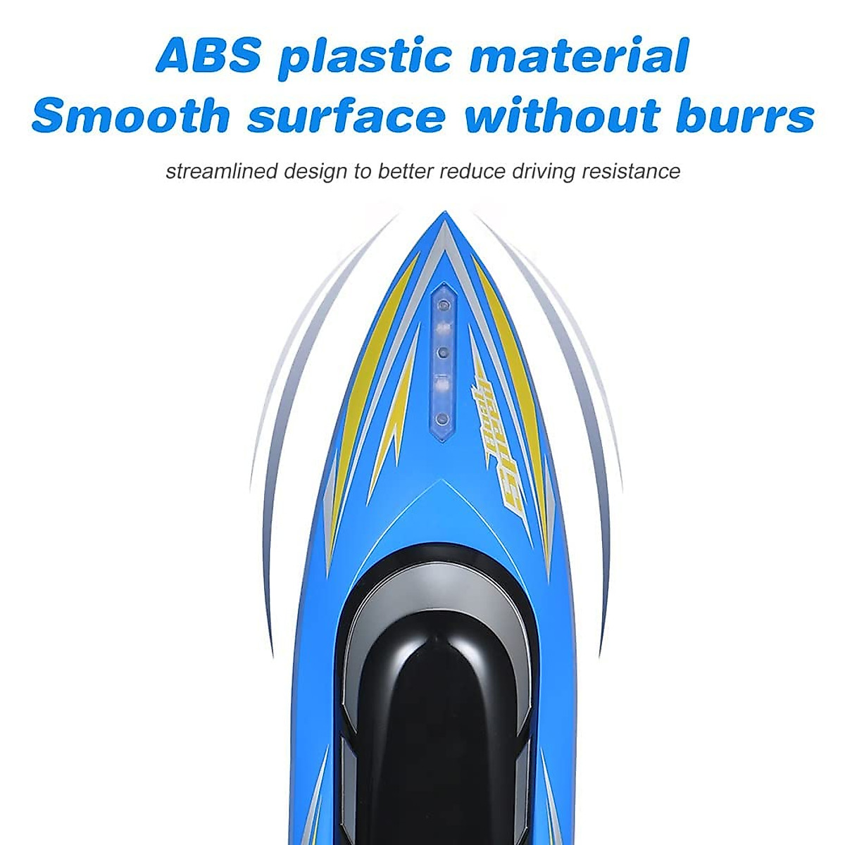 QIYHBVR RC Boats Remote Control Boat for Pools and Lakes 2.4 GHZ 20km/h RC Boats for Adults and Kids Fast RC Racing Boats for Kids and Adults Toys Gifts for Boys Girls