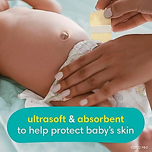 Diapers Newborn/Size 0 (< 10 lb), 31 Count - Pampers Swaddlers Disposable Baby Diapers, Jumbo Pack (Packaging May Vary)