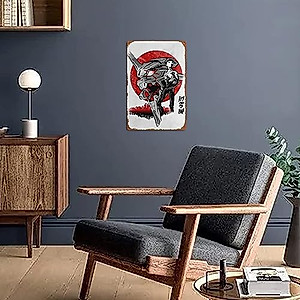 First Unit Anime Poster Retro Metal tin Sign Halloween Tin Sign,Cave,Bar,Club, Home Wall Art Metal Tin Sign 8x12 inches