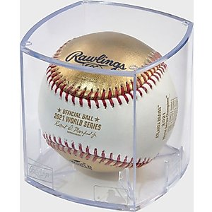 Rawlings | Official 2021 World Series Champions | Atlanta Braves | Commemorative Baseball | Game Scores Edition