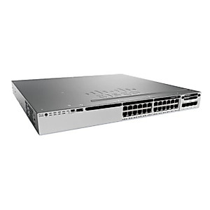 Cisco WS-C3850-24P-E Catalyst 3850 24 Port PoE Networking Device