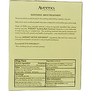 Aveeno Aveeno Active Naturals Soothing Bath Treatment Packets, 8 each (Pack of 3)