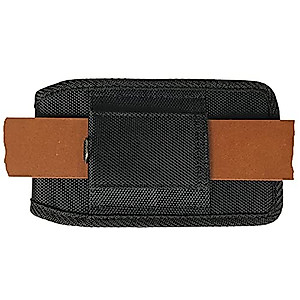 AQ Mobile Vertical Holster for Cell Phone, Size XXL (Inner Size: 6.7 x 3.15 x 0.43 in) Nylon, Belt Loop