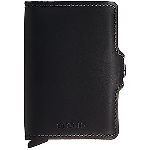 Secrid Twinwallet Vintage Black Leather Wallet