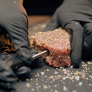 MeatStick X (One Probe Set) | Smart Wireless Meat Thermometer | 260ft Range Digital Food Probe with Bluetooth | for Smoking, Grilling, BBQ, Air Fryer, Deep Frying, Oven, Sous Vide, Rotisserie