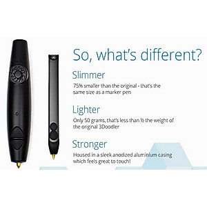 3Doodler 2.0 + 2 plastic packs + US plug