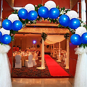 (100 Pack)12 Inch Royal Blue Balloons for Party Decoration. Loritada
