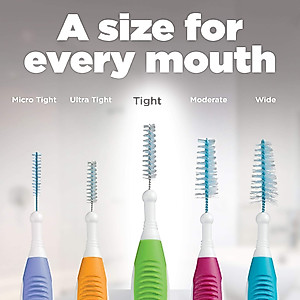 GUM Proxabrush Go-Betweens Tight Interdental Brushes, Item 872 Professional Samples, 36 Count