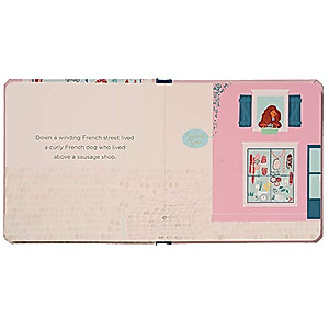 Manhattan Toy Pierre Waits Patiently Baby and Toddler Board Book + Poodle Stuffed Animal Dog Gift Set