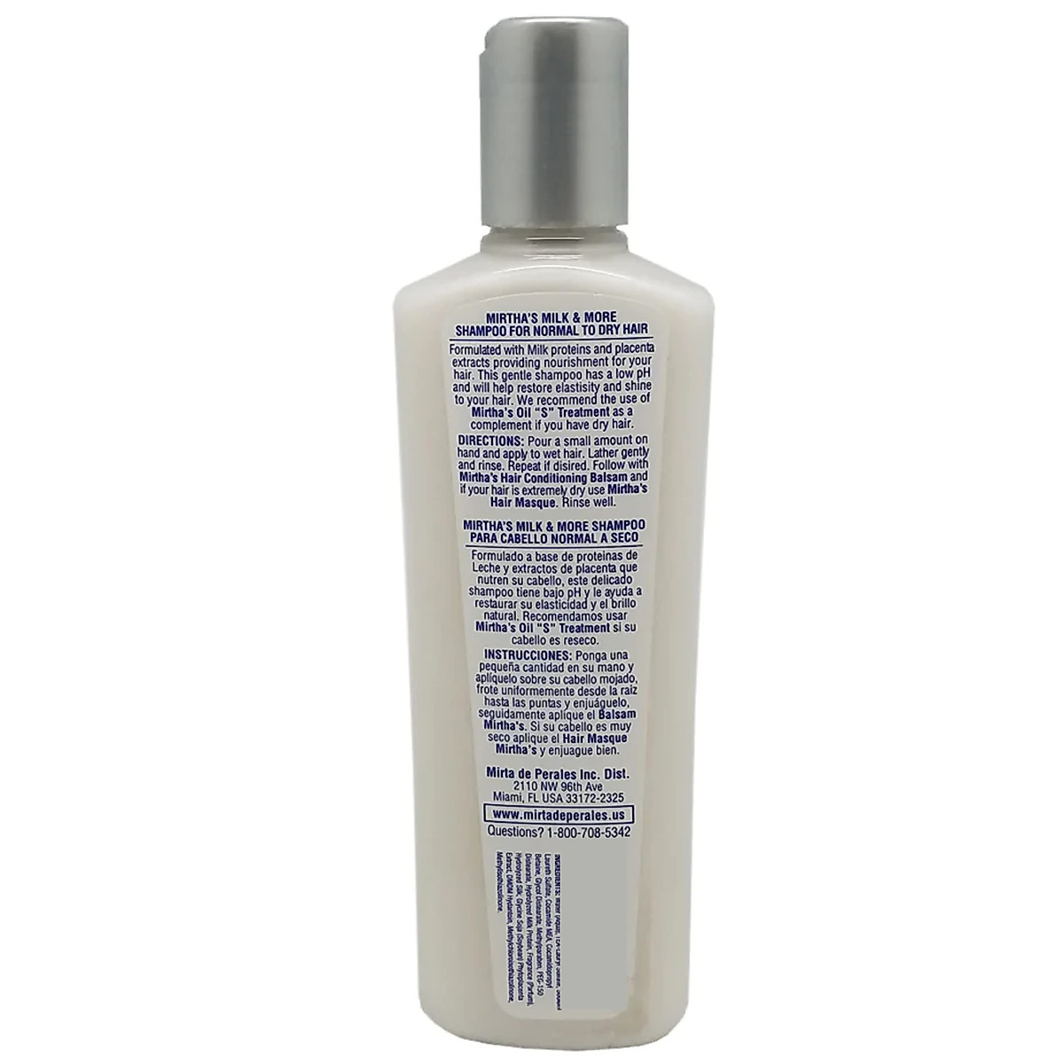 Mirta De Perales Milk Shampoo, 16 Oz