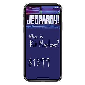 Jeopardy! The Fast-Moving Game of Questions and Answers, Play at Home with Friends, Family, Remote Home Entertainment, Get Excited and Fired Up