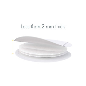 Medela Safe & Dry Ultra Thin Disposable Nursing Pads, 120 Count Breast Pads for Breastfeeding, Leakproof Design, Slender and Contoured for Optimal Fit and Discretion