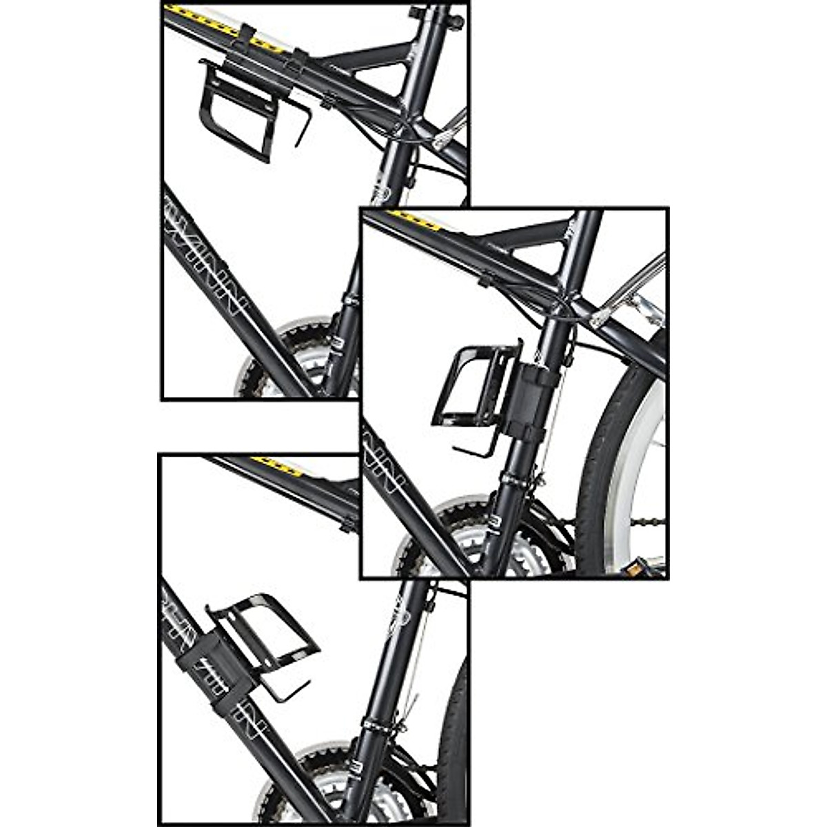 BELL Clinch Universal Mount and Cage, Black