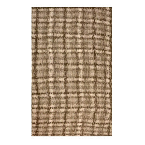 Ivissy Small Braided Rugs 2x3 Ft Area Rugs for Entryway Washable Rug Throw Rugs with Rubber Backing Cotton Woven Door Mat Indoor Entrance Front Door Rugs for Foyer Bathroom Kitchen, Tan/Brown