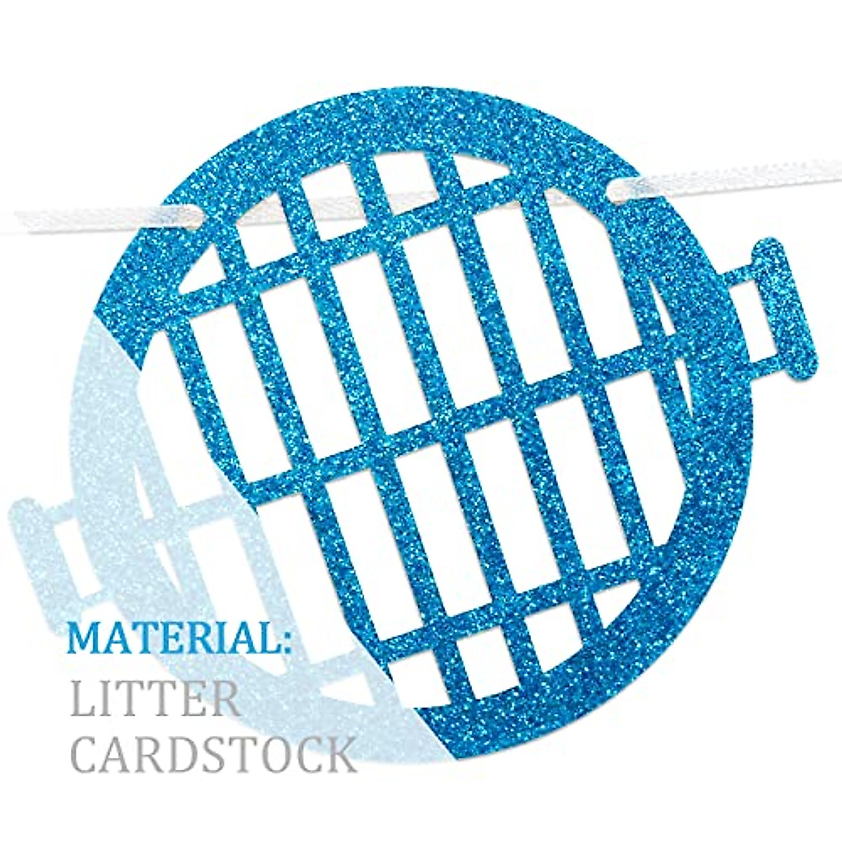 BBQ Baby Shower Glitter Banner Baby Q Party Decorations for Boy Girl Gender Reveal Sign Barbecue Supplies