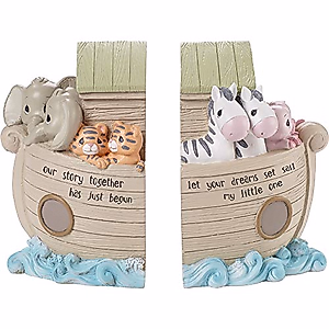 Precious Moments 201443 Your Story Has Just Begun Resin Bookends Baby Décor, One Size, Multicolored
