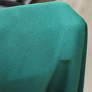 Texco Inc 60" Wide 100% Polyester Interlock Lining – Lightweight Knit Fabric by The Yard for Apparel, Clothing, Draperies, School Projects, Party Decorations, and DIY, Verdant #107 3 Yards