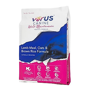 VeRUS Pet Foods Dry Dog Food Lamb, Adult Maintenance Formula (35lb Bag)