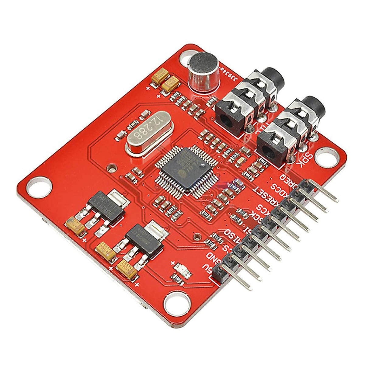 VS1053 VS1053B MP3 Module with SD Card Slot VS1053B Ogg Real-Time Recording 12.288 Mhz Crystal 16-Bit PCM for Ar duino