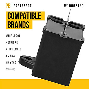 PartsBroz WPW10662129 Run Capacitor - Compatible With Whirlpool Maytag KitchenAid Refrigerator Models - Replaces AP6023677 2169373 W10662129 PS11757023 - Reliable Start and Cooling Solution