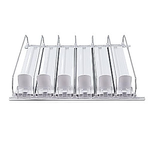 Drink Automatic Pusher Glide, Easy To Install Refrigerator Soda Can Organizer Strong Bearing Capacity for Home (31cm)