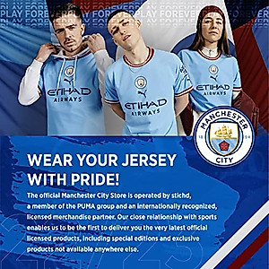 Manchester City FC Puma Unisex Baby 2022/23 Replica Football Home Kit, 9 Months