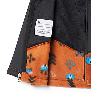 Columbia Baby Steens Mountain Overlay Hoodie, Warm Copper Woodlands/Black, 3/6