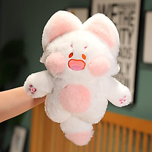 Galatee Cute Cat Plush Toy Cat Stuffed Animal Plush Soft Cat Plushie Pillow Gifts for Adults and Kids(15.7" Pink)