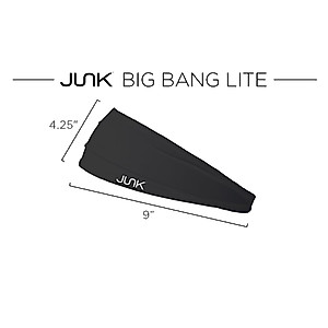 JUNK Brands Compton Big Bang Lite Headband, One Size, Black