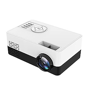 DOUBAO Ini Projector , 320*240 Pixels Supports 1080P USB Mini Beamer Home Media Player Kids Gift ( Color : D )