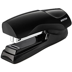 Bostitch Office Stapler Heavy Duty - 40 Sheet Stapler for Desk -Full-Strip - Includes 1260 Staples - Black