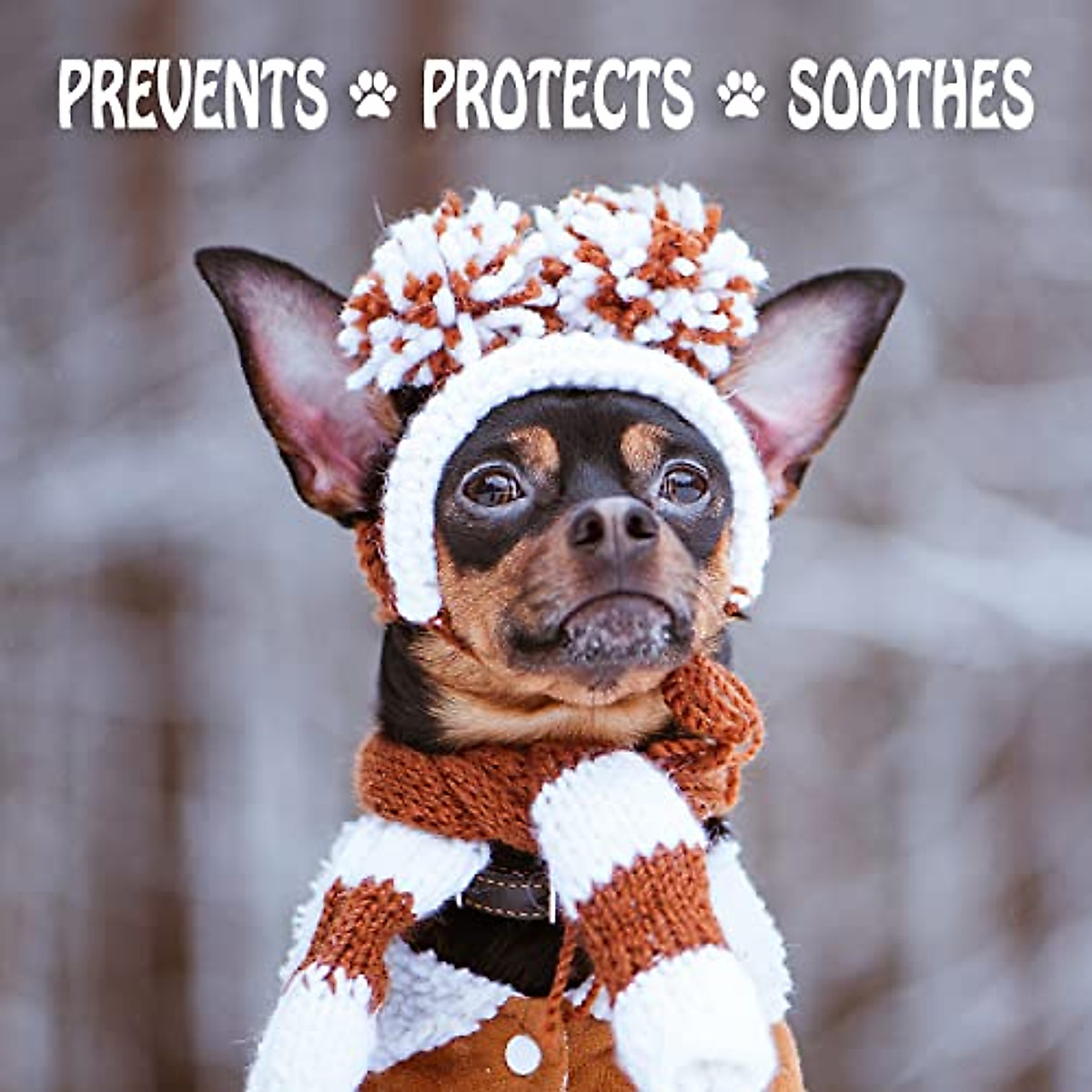 Musher's Secret Dog Paw Wax 200 g (7oz) - Moisturizing Dog Paw Balm that Creates an Invisible Barrier That Protects and Heals Dry Cracked Paws - All-Natural with Vitamin E and Food-Grade Ingredients