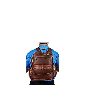 ClaireChase Legendary Executive Backpack (Dark Brown)