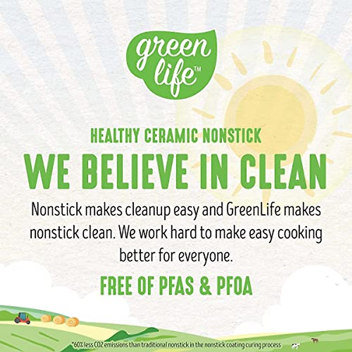 GreenLife 3-in-1 Breakfast Maker Station, Healthy Ceramic Nonstick Dual Griddles for Eggs Meat and Pancakes, 2 Slice Toast Drawer, Easy-to-use Timer, White