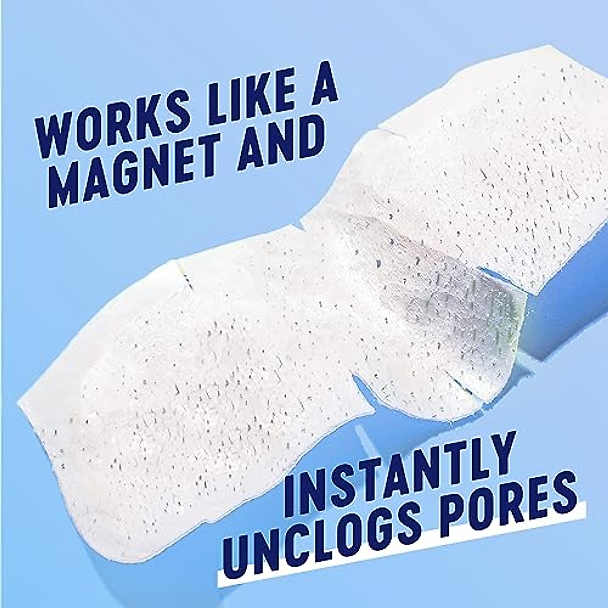 Bioré Original, Deep Cleansing Pore Strips, Nose Strips for Blackhead Removal, with Instant Pore Unclogging, features C-Bond Technology, Oil-Free, Non-Comedogenic Use, 8 Count