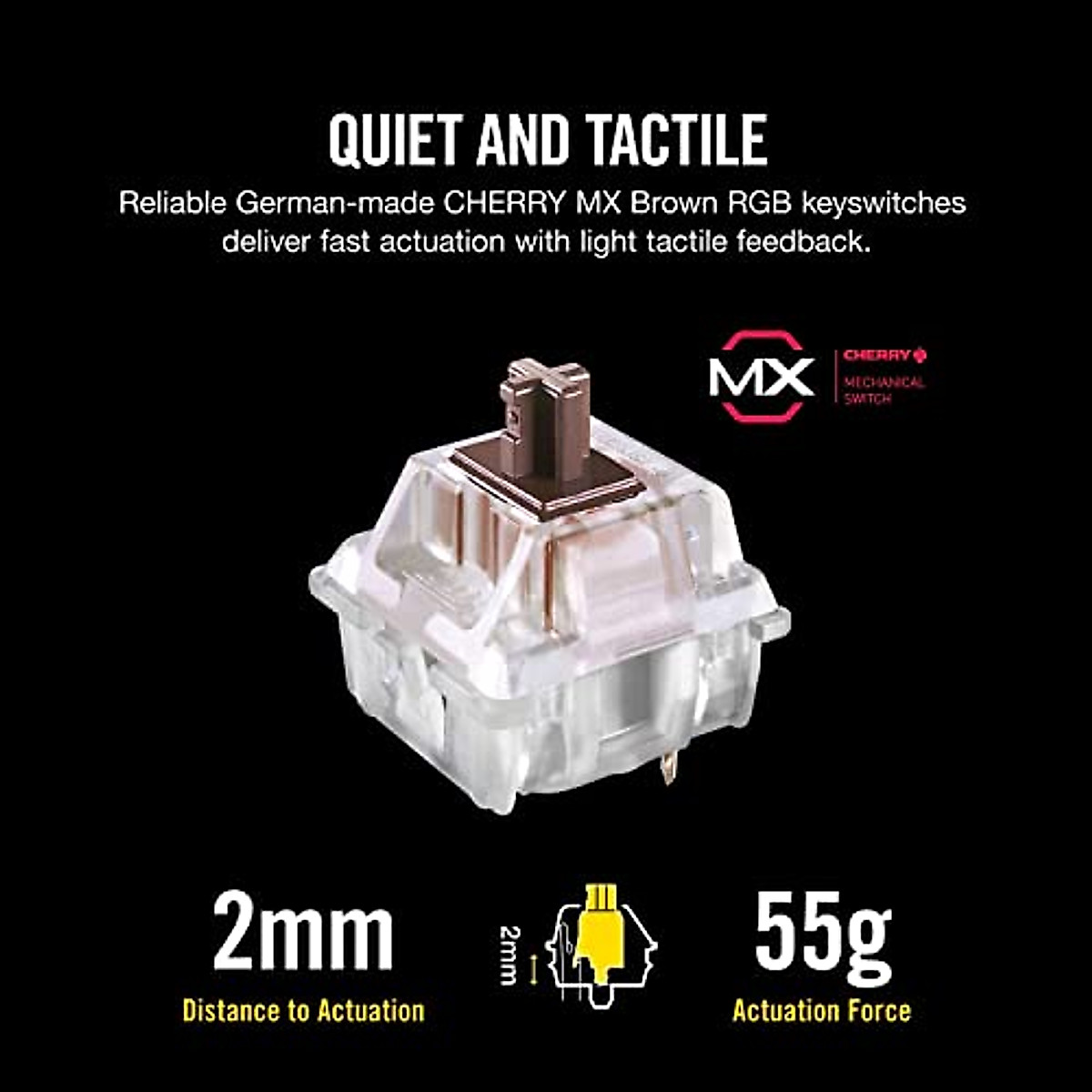 Corsair K95 RGB Platinum Mechanical Gaming Keyboard Cherry MX Speed (Renewed)