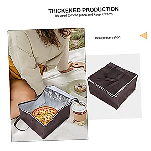 Hoement Cake Packing Bag Insulated Groceries Bag Grocery Shopping Bags for Groceries Tote Lunch Bag Insulated Bag Lunch Bag Insulated Pizza Bags for Food Deliveries Coffee Non-Woven Fabric