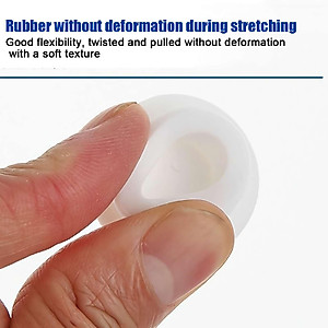 5Pcs Sink Overflow Ring,Bathroom Silicone Wash Basin Overflow Ring Kitchen Sink Washbasin Drain Seal Stopper Bathtub Drain Cap Plug Accessories