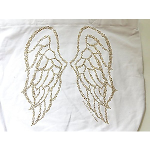 Victoria's Secret Heavenly Studded Angel Wings Weekender Beach Tote Bag