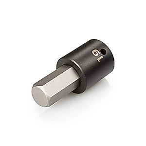 TEKTON 1/2 Inch Drive x 19 mm Hex Impact Bit Socket | SIB23219